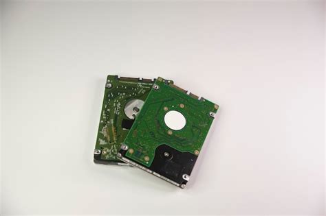 Premium Photo Old Floppy Disk And Hard Drive Closeup View Isolated