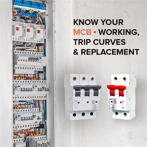 Know Your MCB Working Trip Curves Replacement Precision Electricals