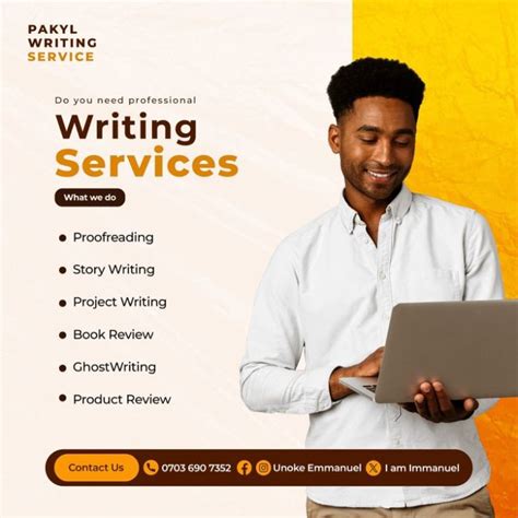 Social Media Flyer For Pakyl Writing Service Writing Services Social