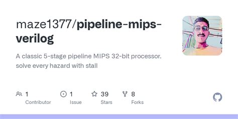 Github Maze1377pipeline Mips Verilog A Classic 5 Stage Pipeline Mips 32 Bit Processor Solve