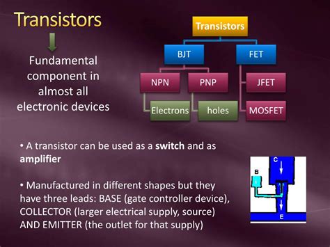 Ppt Single Electron Transistors And Quantum Computers Powerpoint