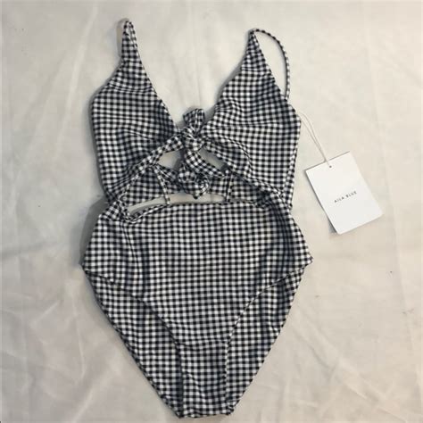 Frankie Gingham One Piece Swimsuit Gem