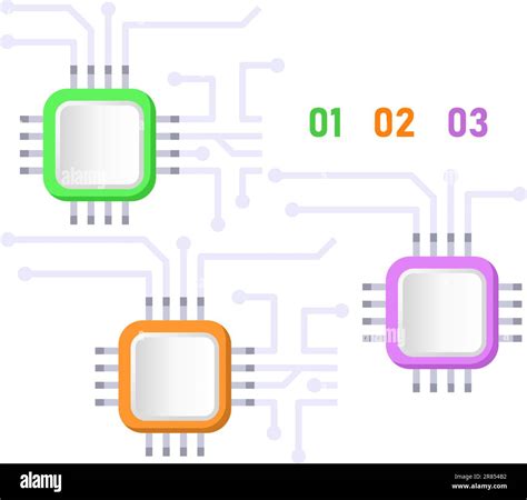 High Technology Infographic Chart Design Element Set Stock Vector Image And Art Alamy