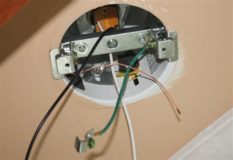 Convert A Recessed Light To Accept A Hardwire Fixture Pretty Handy Girl