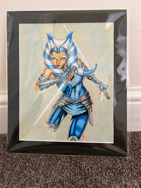 Ahsoka Tano Art Etsy