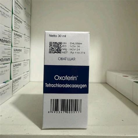 Larutan Antiseptik Oxoferin 30mlbotol Shop Tokopedia