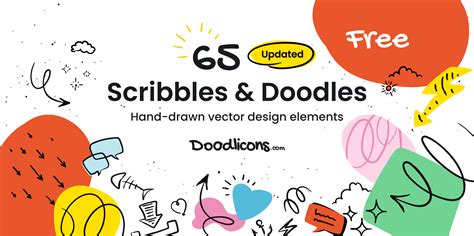 65 free scribbles and doodles figma