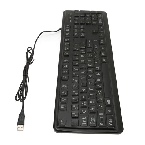 Jopwkuin Large Print Keyboard A Must Have For Easy Typing Electronikz