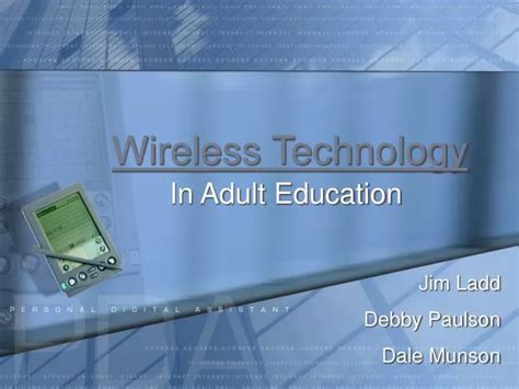 PPT Wireless Technology PowerPoint Presentation Free Download ID