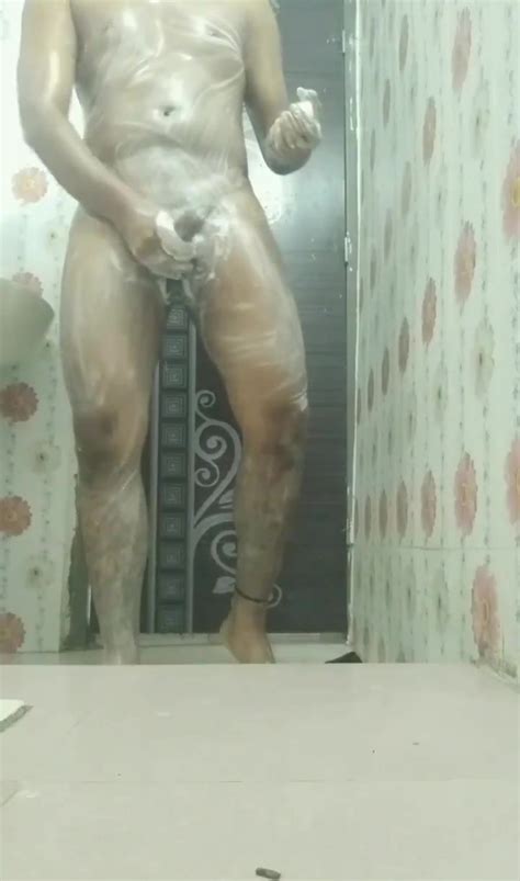 Indian Daddy In Bathroom