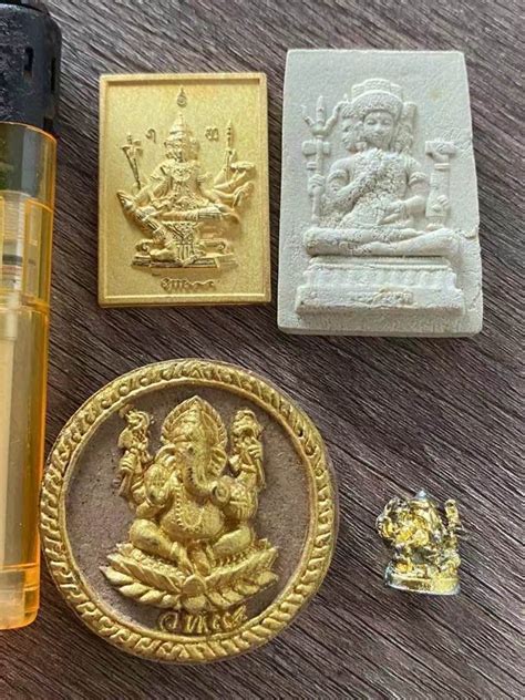 Phra Phrom Lp Eaum Wat Phra Khao Pikanet Lp Lat Wat Saman Rattanaram Hobbies And Toys