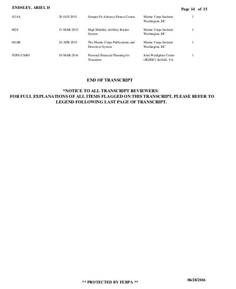 Jst Transcript