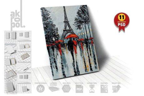 15 Stylish Canvas Mockup PSD Templates Mockuptree