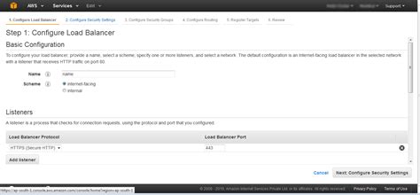 How To Setup Elastic Load Balancer Elb With Ssl On Awsamazon Web