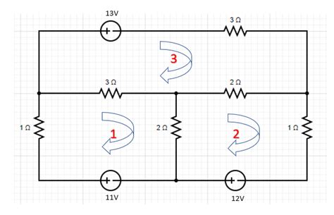 Solved Determine The Loop Current Equations A Use Chegg Com