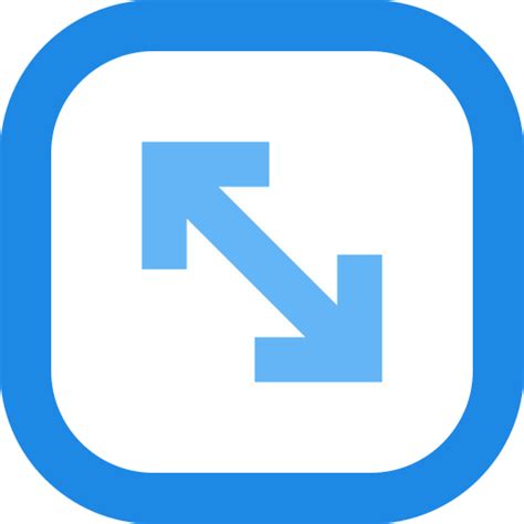 Double Sided Arrow Generic Color Fill Icon