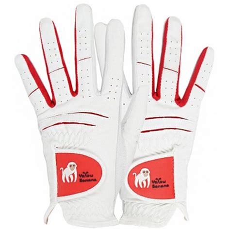 옐로우바나나 반양피 여성용 골프장갑 양손 1개 에누리 가격비교