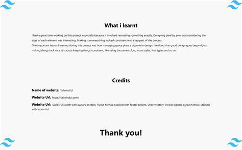 Pixel For Pixel Replication Of Tailwind Ui Components Behance
