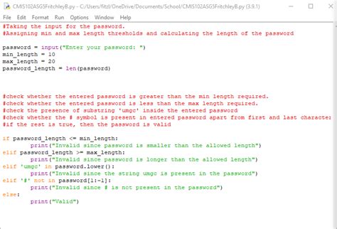 Solved So Im Working Currently On My Assignment In Python With The Course Hero