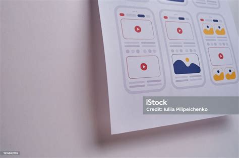 Ux Mobile Application Wireframe Sketch Prototype Framework Layout