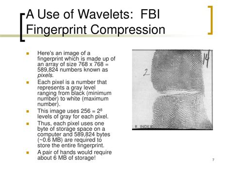 Ppt Wavelets And Data Compression Powerpoint Presentation Free