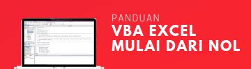 Panduan VBA Excel Pengenalan Macro VBA Excel Dasar Untuk Pemula 01