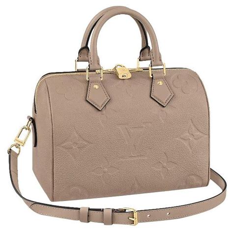 Louis Vuitton Lv Speedy 25 New Beige Leather Ref378461 Joli Closet