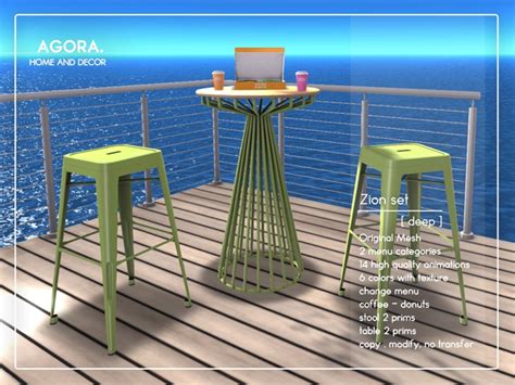 Second Life Marketplace Agora Zion Set Deep Mesh