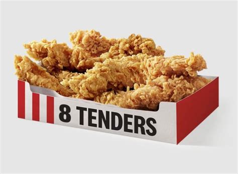 7 Fast Food Serving Hand Breaded Chicken Tenders