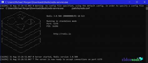 tutorial setup and run redis on windows 10 eldernode blog