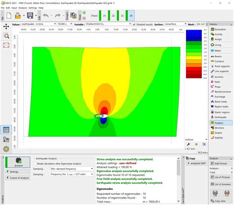 Fem Earthquake Geotechnical Software Geo5