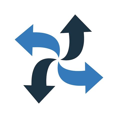 Premium Vector Arrow Direction Path Icon Vector Illustration