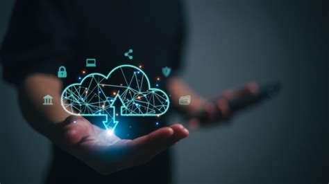 Premium Photo Businesswoman With Cloud Computing Diagram Show On Hand Cloud Technology Data