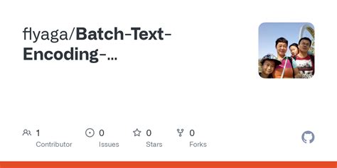 Github Flyagabatch Text Encoding
