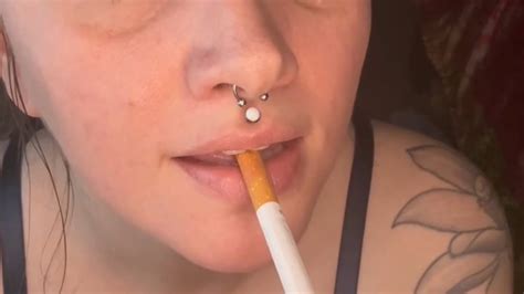 Smoking With Deep Inhales Sfw Chery Smokes Clips Sale