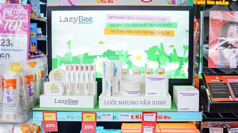 Thương Hiệu Mỹ Phẩm Lazy Bee Có Mặt ở Khắp Việt Nam