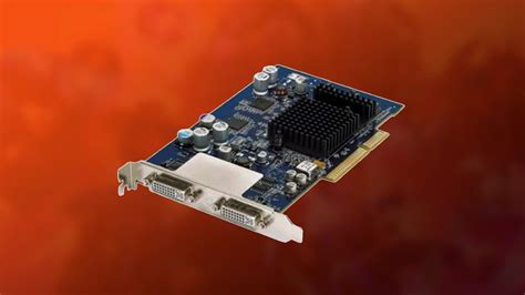 Ati Radeon 9600 классическая видеокарта для ретро игр