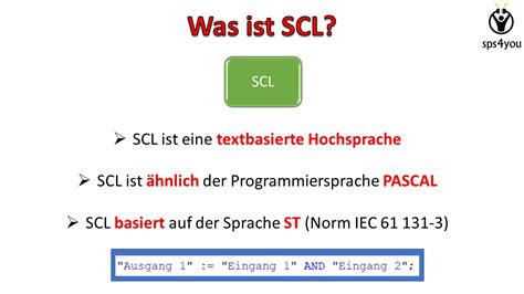 SPS Lehrgang Schulung SPS Programmierung Lernen Online SCL Kurs