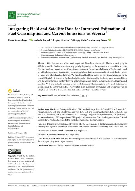 Pdf Integrating Field And Satellite Data For Improved Estimation Of Fuel Consumption And