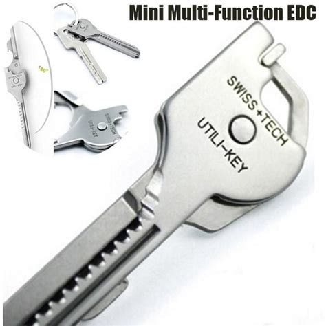 6-в-1 брелок, отвертка, нож, нож из нержавеющей стали, мини ...