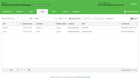 Veeam Backup Enterprise Manager آموزش شبکه فناوری اطلاعات تک تیک