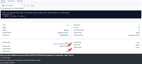 Database What Does Rows Processed Mean In The Cockroachdb Uiconsole Stack Overflow