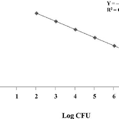 Standard Curve Showing The Linear Relationship Between C T And Log Download Scientific Diagram