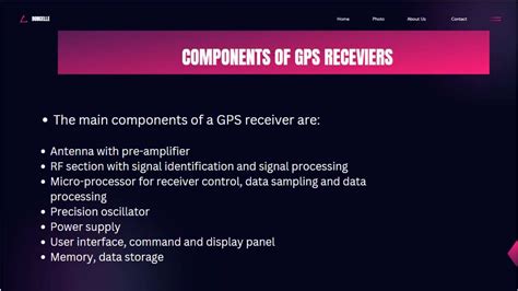 Components Of Gps By Khushi Arora Pptx Ppt