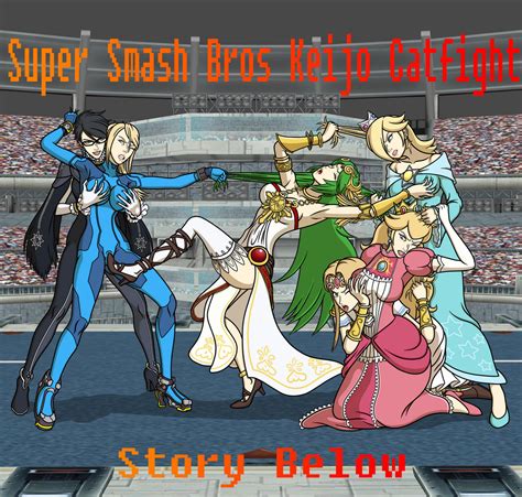 Super Smash Bros Keijo Catfight Battle Royale By N29 Catfights On