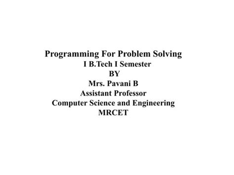 pps unit 1 pdf operating systems computer software and applications