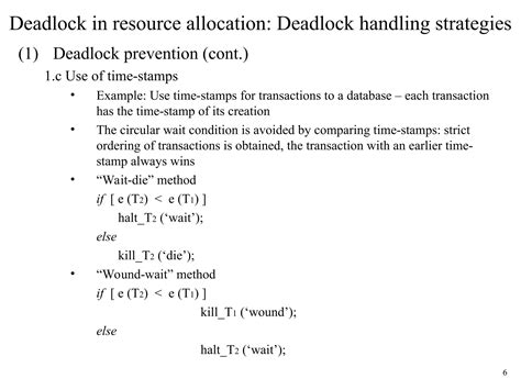 Distributed Process Management Distributed Deadlockppt