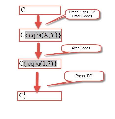 Ways To Vertically Align Superscript And Subscript In The Same Column In Word Document