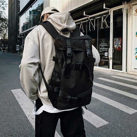 Fashion Womens Backpack Large Capacity Men School Backpack Oxford Laptop School Bag For