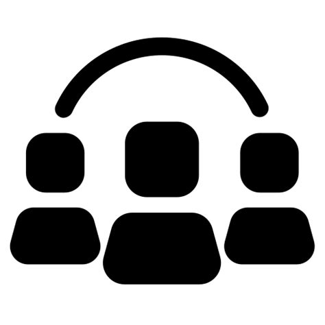 Team Basic Rounded Filled Icon Team Basic Rounded Filled Icon